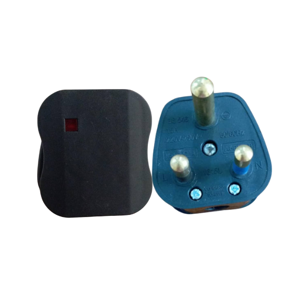 Top Plug 15A with Neon Black | Heavy Duty Plug Tanzania